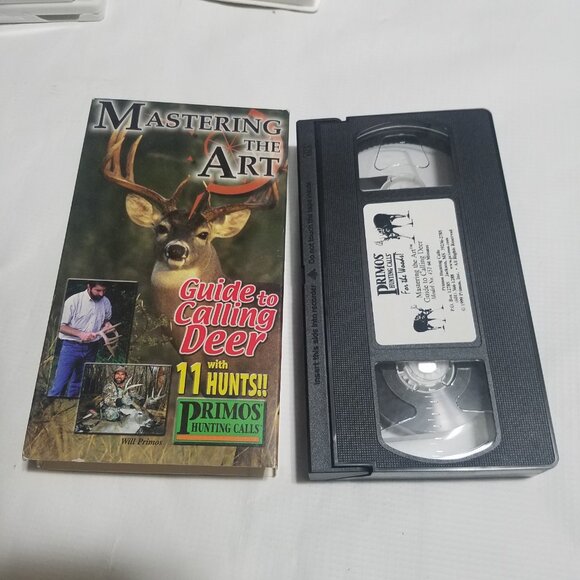 Primos | Other | Primos Mastering The Art Guide To Calling Deer Hunting Vhs Tape Bundle Save ...
